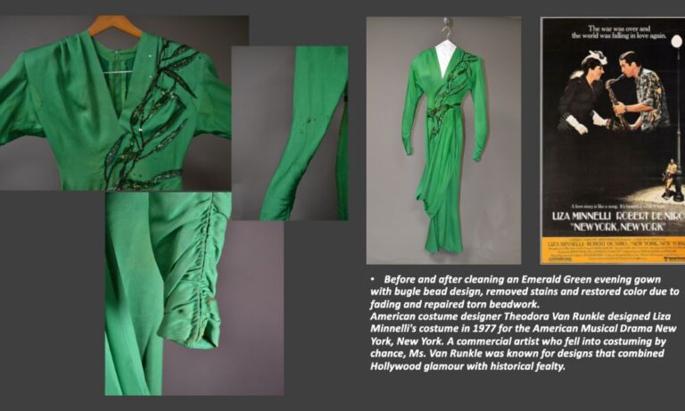 Old Hollywood Costume Restoration & Preservation - Margaret’s Cleaners
